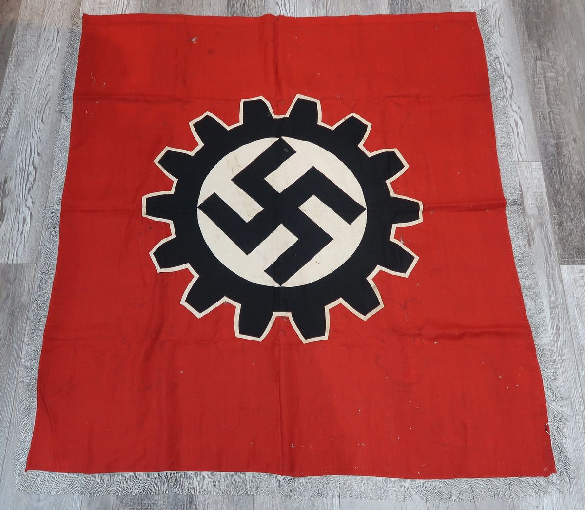 Large Double Sided DAF Banner w/ Fringe