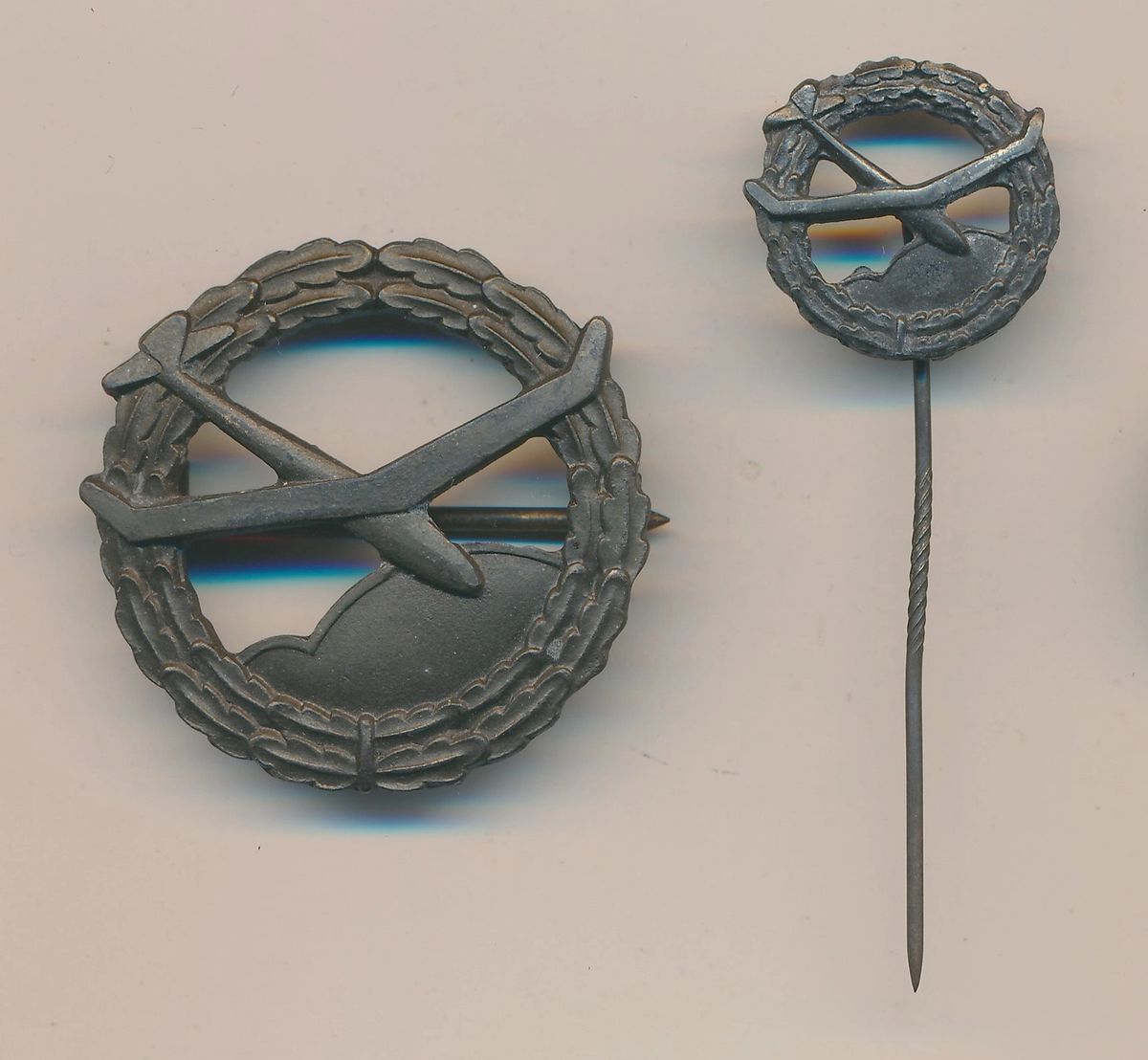 NSFK Aero-Modeling Achievement Badge in Bronze w/ Stickpin