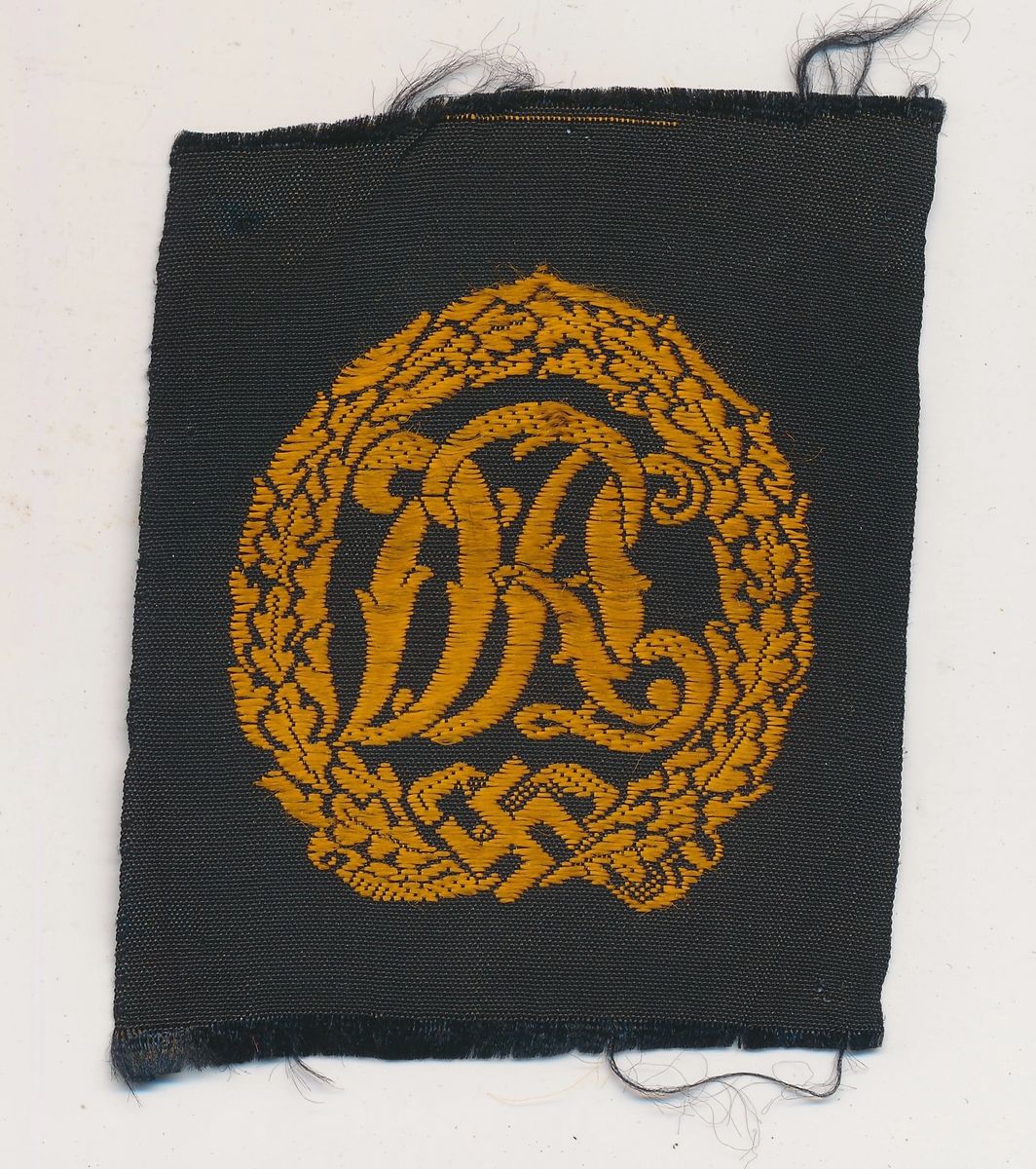 Cloth DRL Badge in Bronze