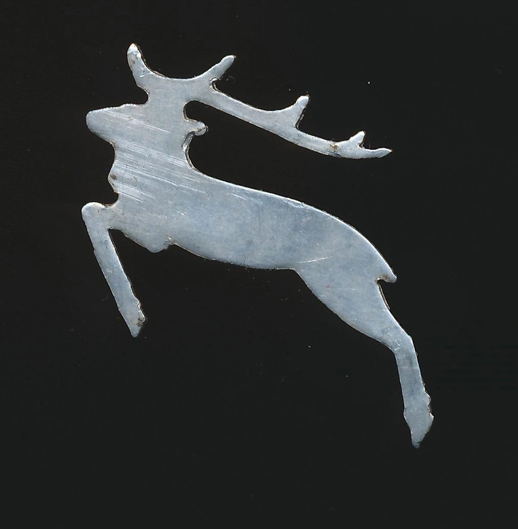 RARE 46th Infantry Division Unit Insignia Badge