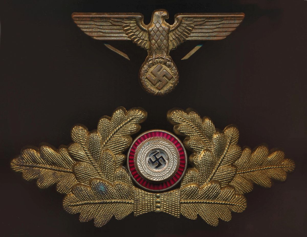 NSDAP Visor Cap Insignia Set