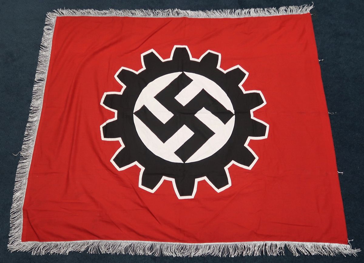 Large Double Sided DAF Banner w/ Fringe