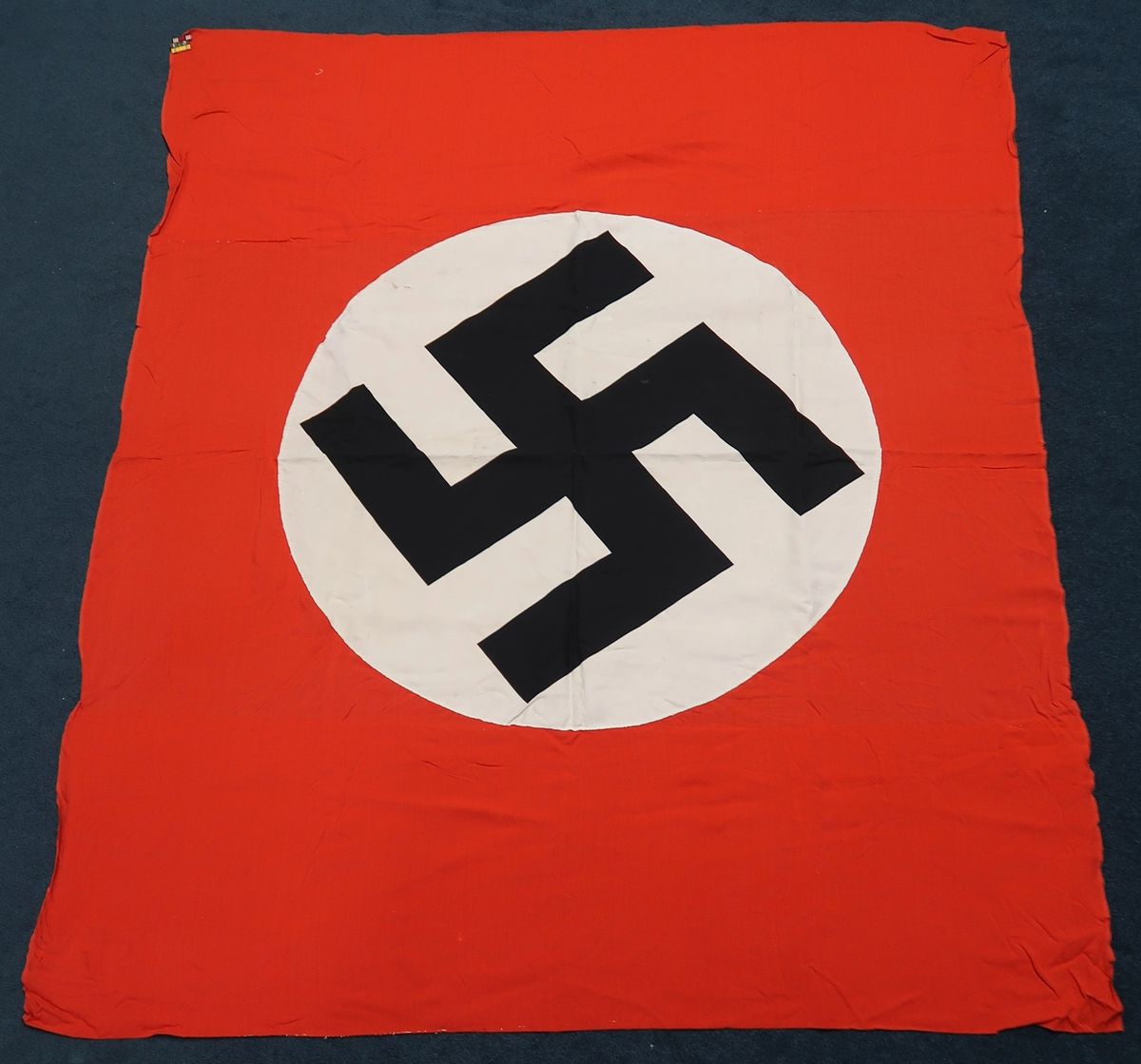 Double Sided NSDAP Flag w/ US Ribbon Bars