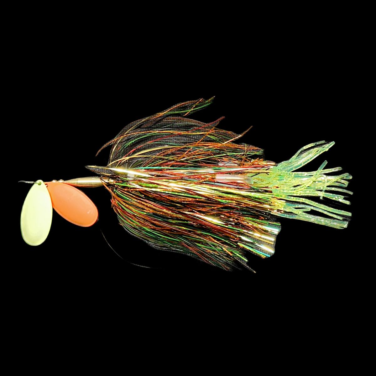 JFST-11. Chartreuse-Orange/Firetiger/Chartreuse Tube