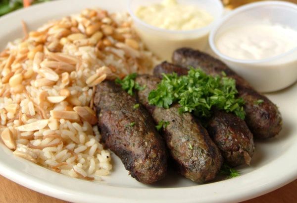 Kafta Plate (Comes with rice and One side)