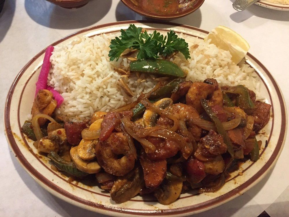 Shrimp Gallaba Plate (Comes with rice and One side)