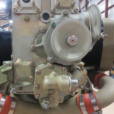 Twin Aircraft Engines