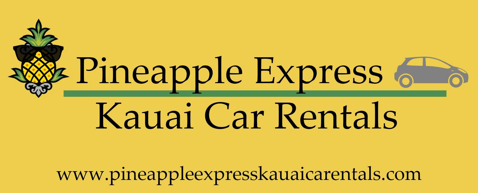 Pineapple Express Kauai - Car Rentals - Lihue, Hawaii