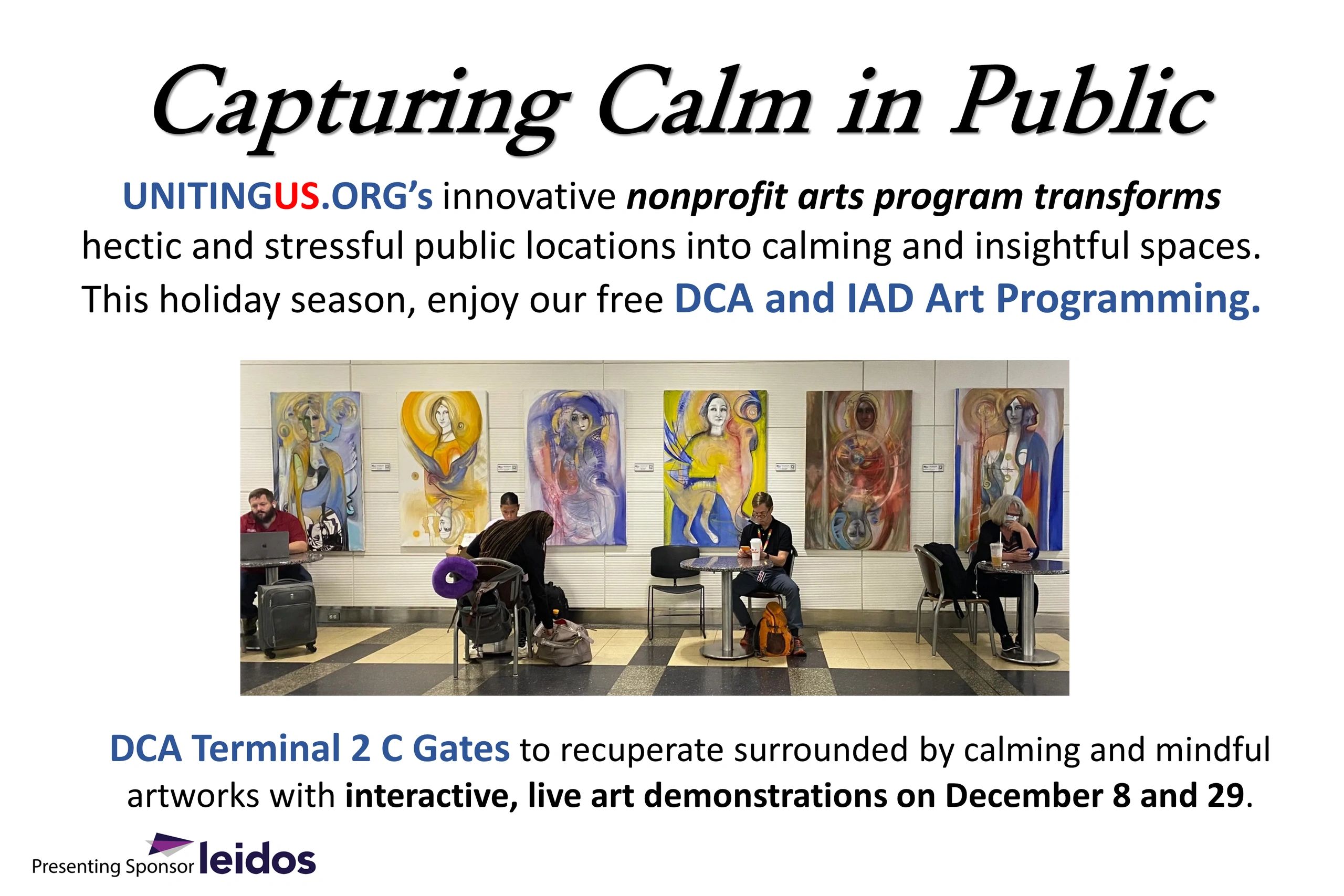 Celebrating Art and Enagement Inspired Wellness - Uniting US