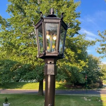 Gas Lamppost Repairs