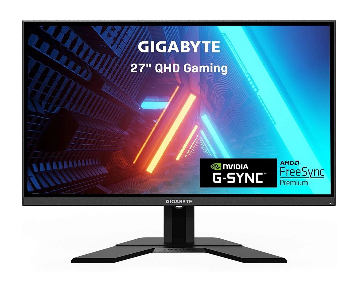 MONITOR 27" GIGABYTE G27Q 2K GSYNC FREESYNC IPS 144HZ 1MS HDR