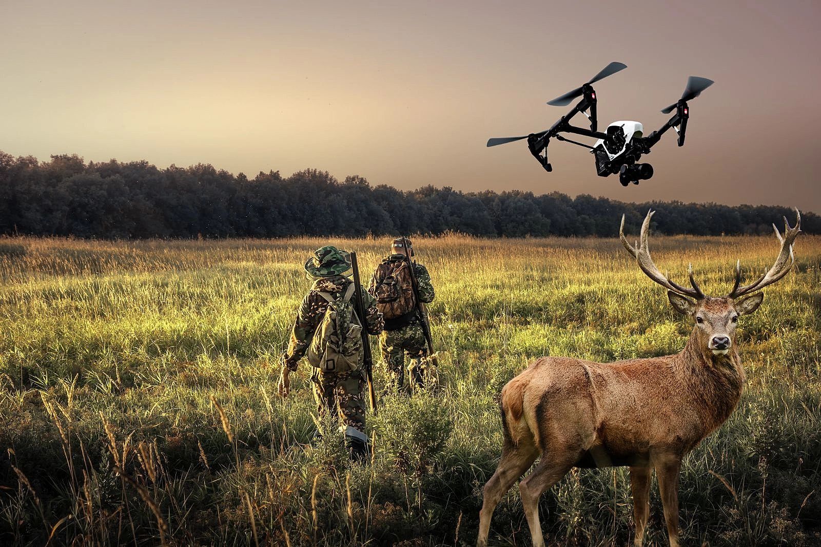 Hunting with Drones and Its Implications