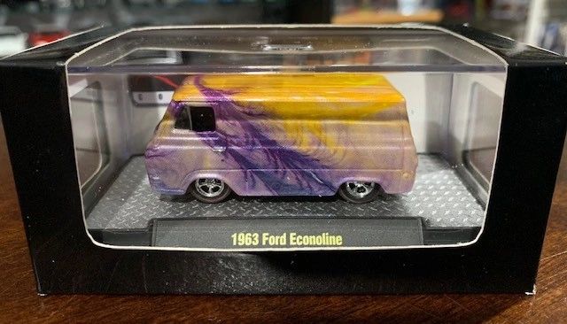 CUSTOM Hydro Dipped M2 Machines Ford Econoline "Oil Slick 1"