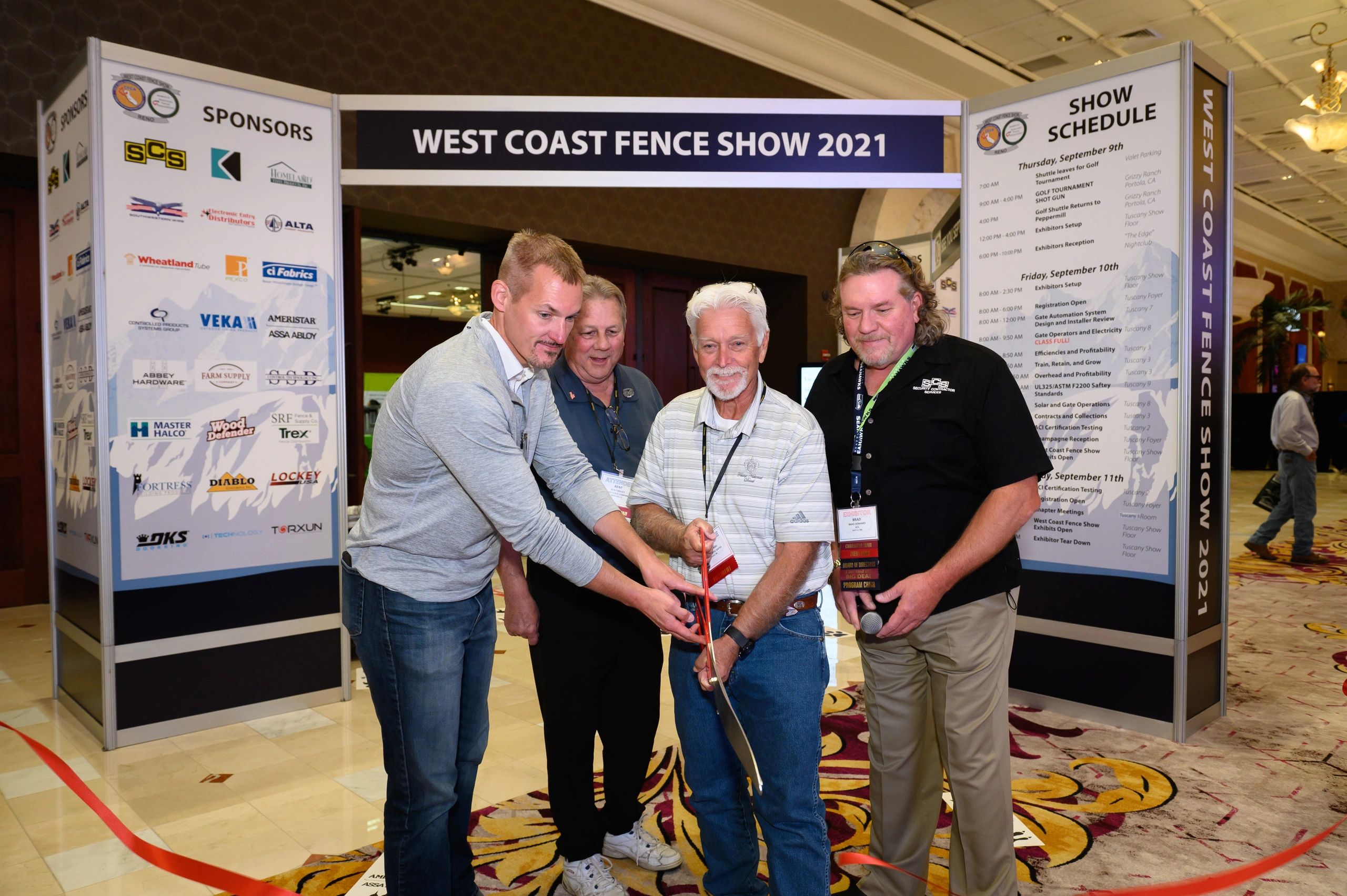 Show Schedule | West Coast Fence Show