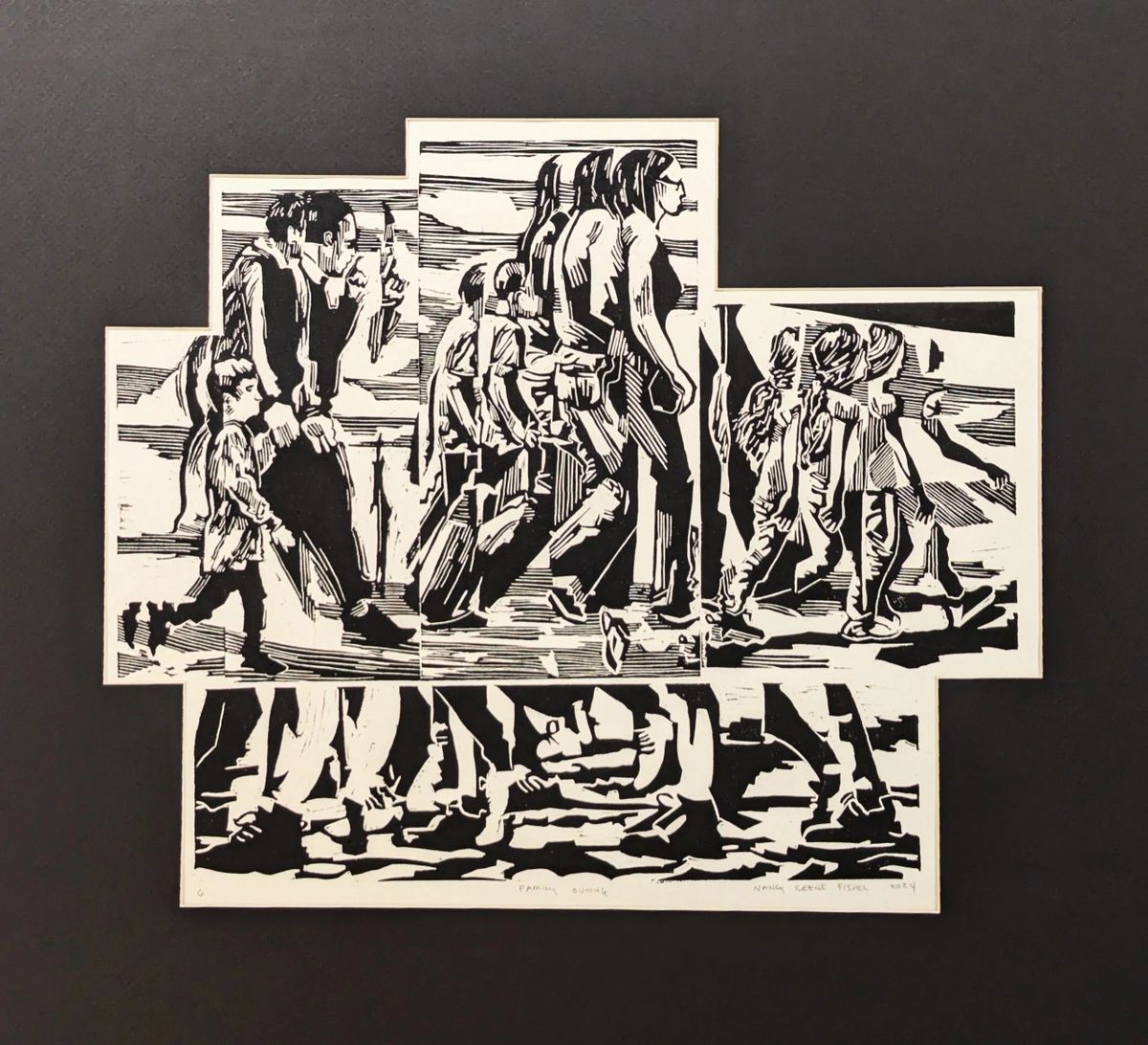 "Family Outing" by Nancy Keene Fishel