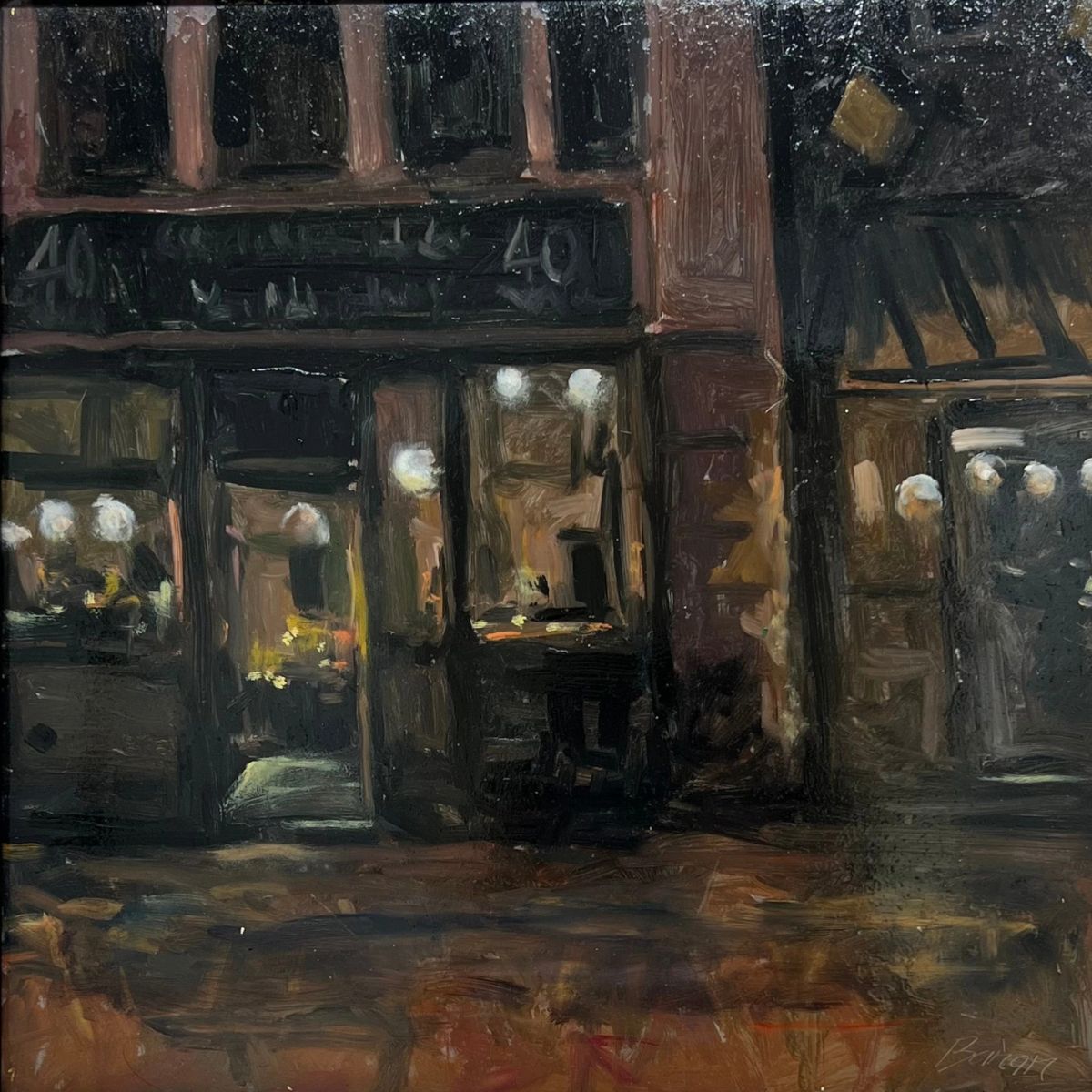 "Night Coffee Spot" by Bruno Baran