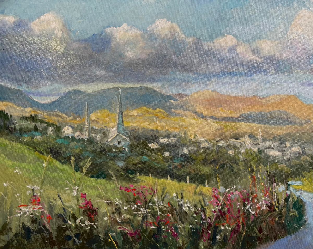 “The Town of Cliften from Skyway” by Bruno Baran