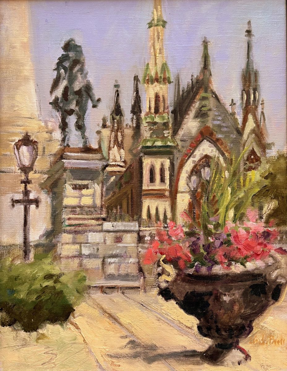 "Mt. Vernon Square, Baltimore" by Linda Press