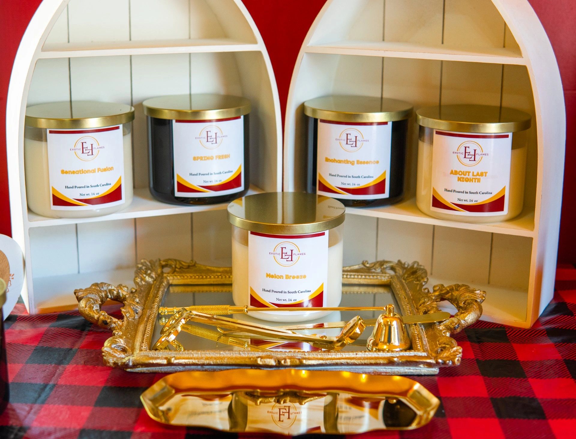 Exotic Flames By Monique - Luxury Candles, Soy Wax Candles