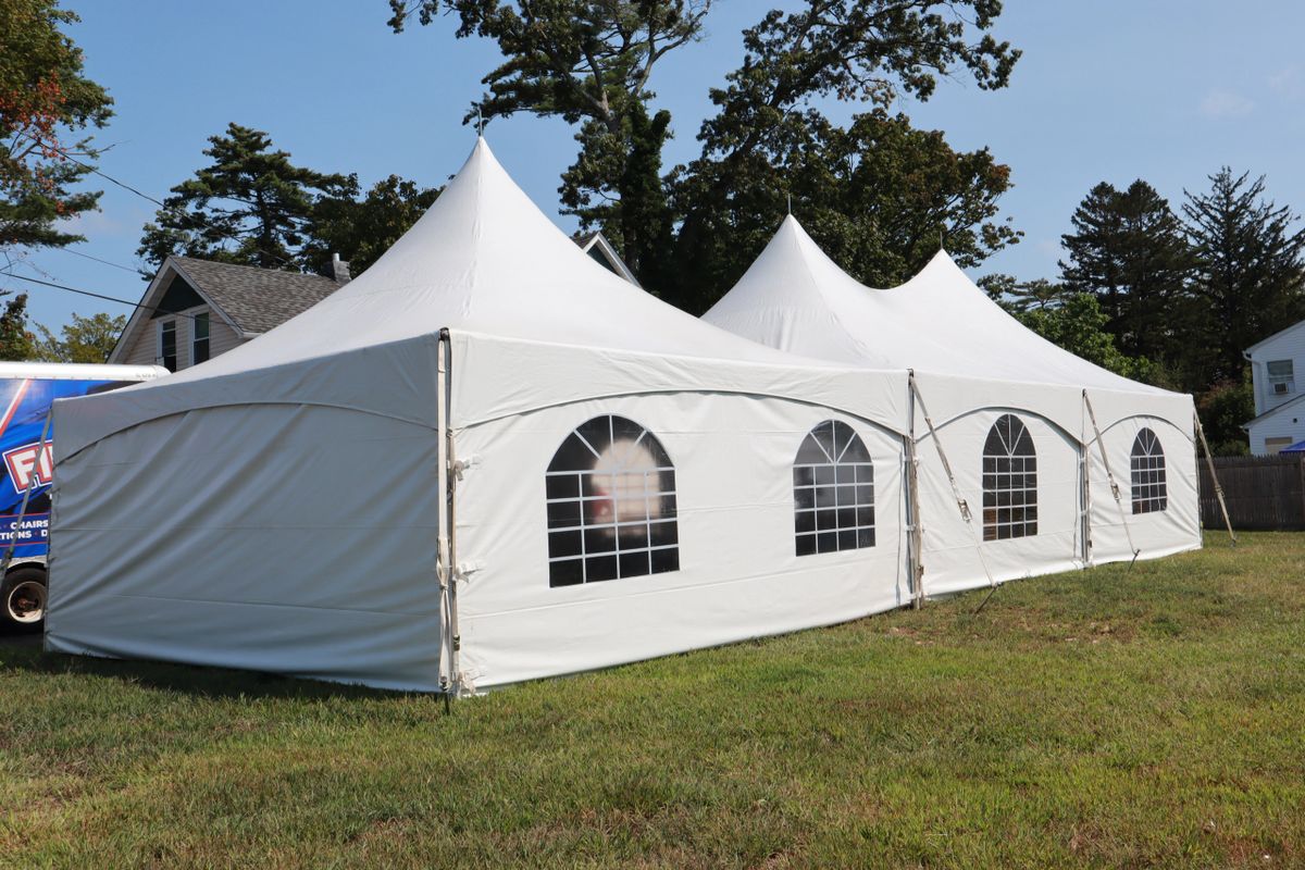 20x50 High Peak Frame Tent (Fits up to 100 guests)