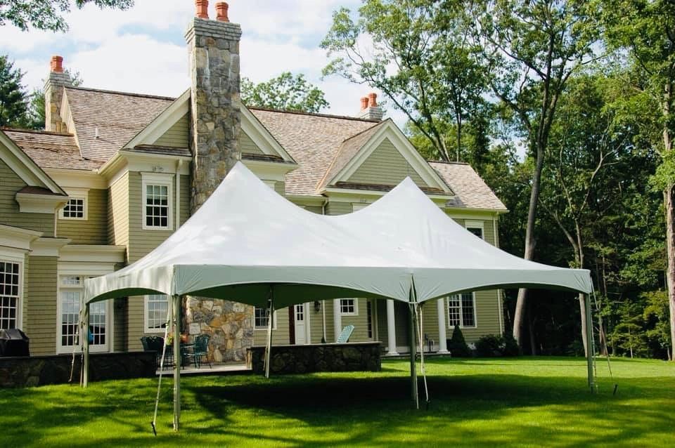 20x40 High Peak Frame Tent (Fits up to 80 guests)