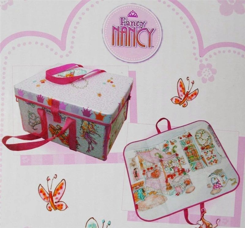 Madame Alexander Fancy Nancy Doll House Travel Zip Bin