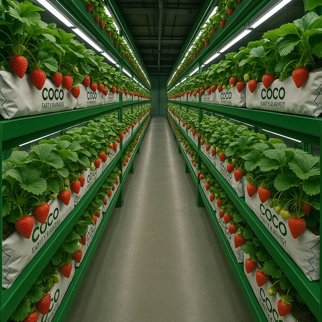How Vertical Farms Use Coco Coir