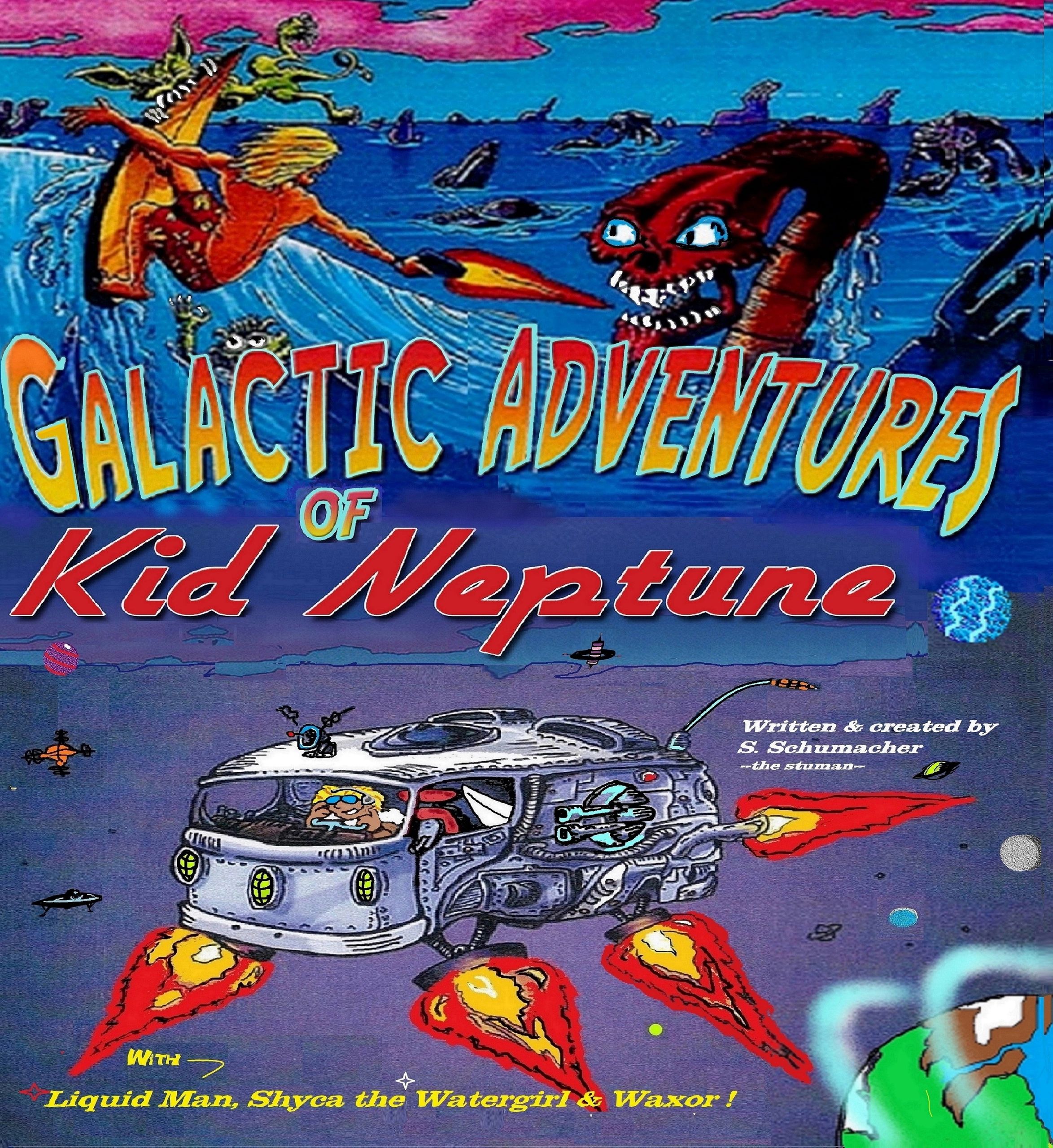 Galactic Adventures of Kid Neptune - Book, Book Store