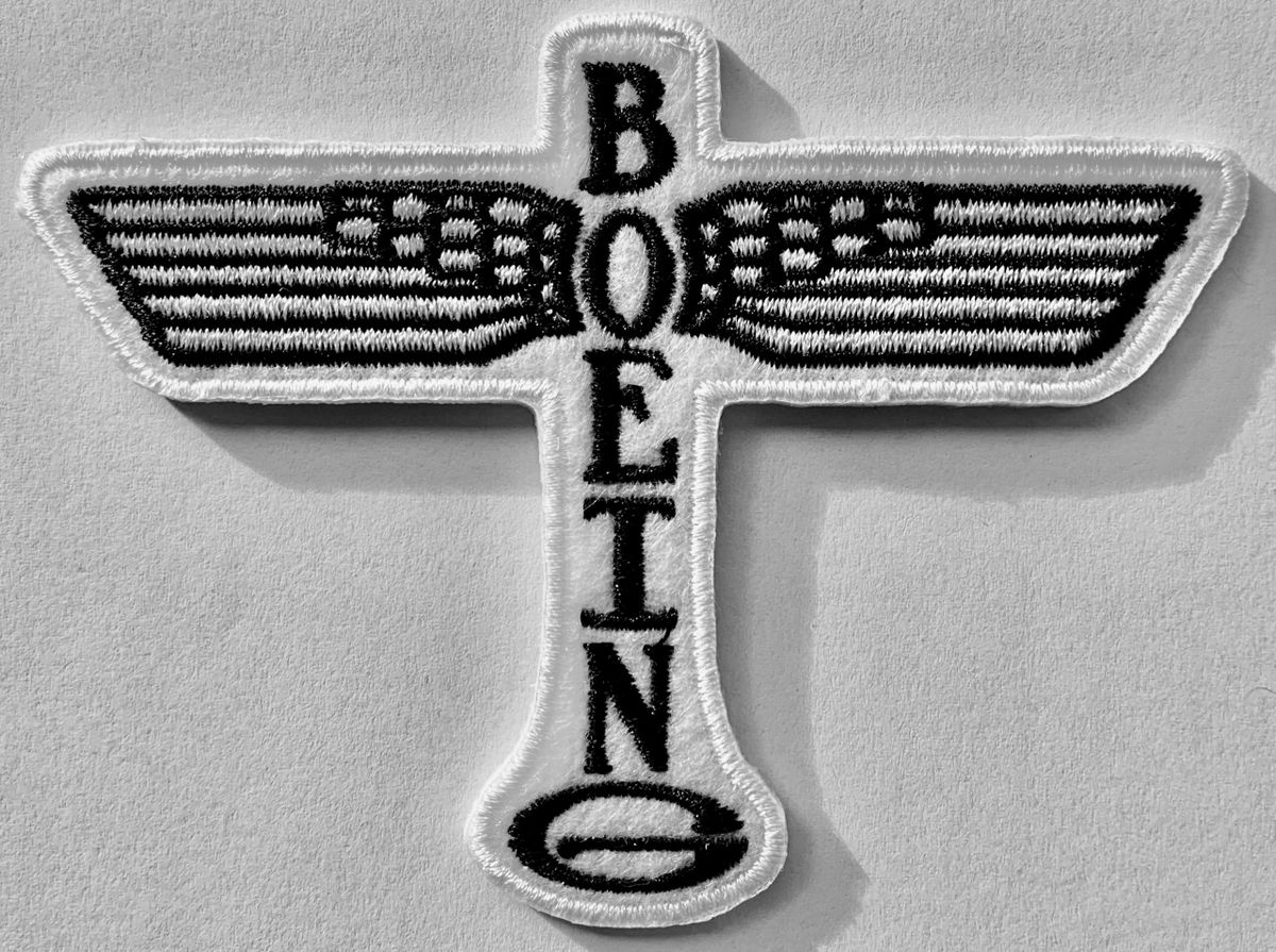 Boeing 1930s/1940s Totem Logo Felt Patch PAT-0138