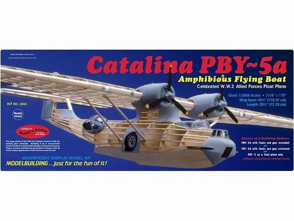Guillow's Consolidated PBY Catalina Balsa Wood Model Airplane Kit GUI-2004
