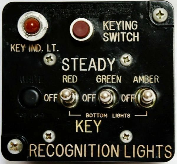 IFF Friend or Foe Identification Switch Box, NOS INS-0116