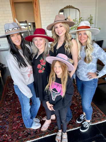 Copper Brim Hat Bar - Hat Bar, Flat Brim Hat, Cowboy Hat