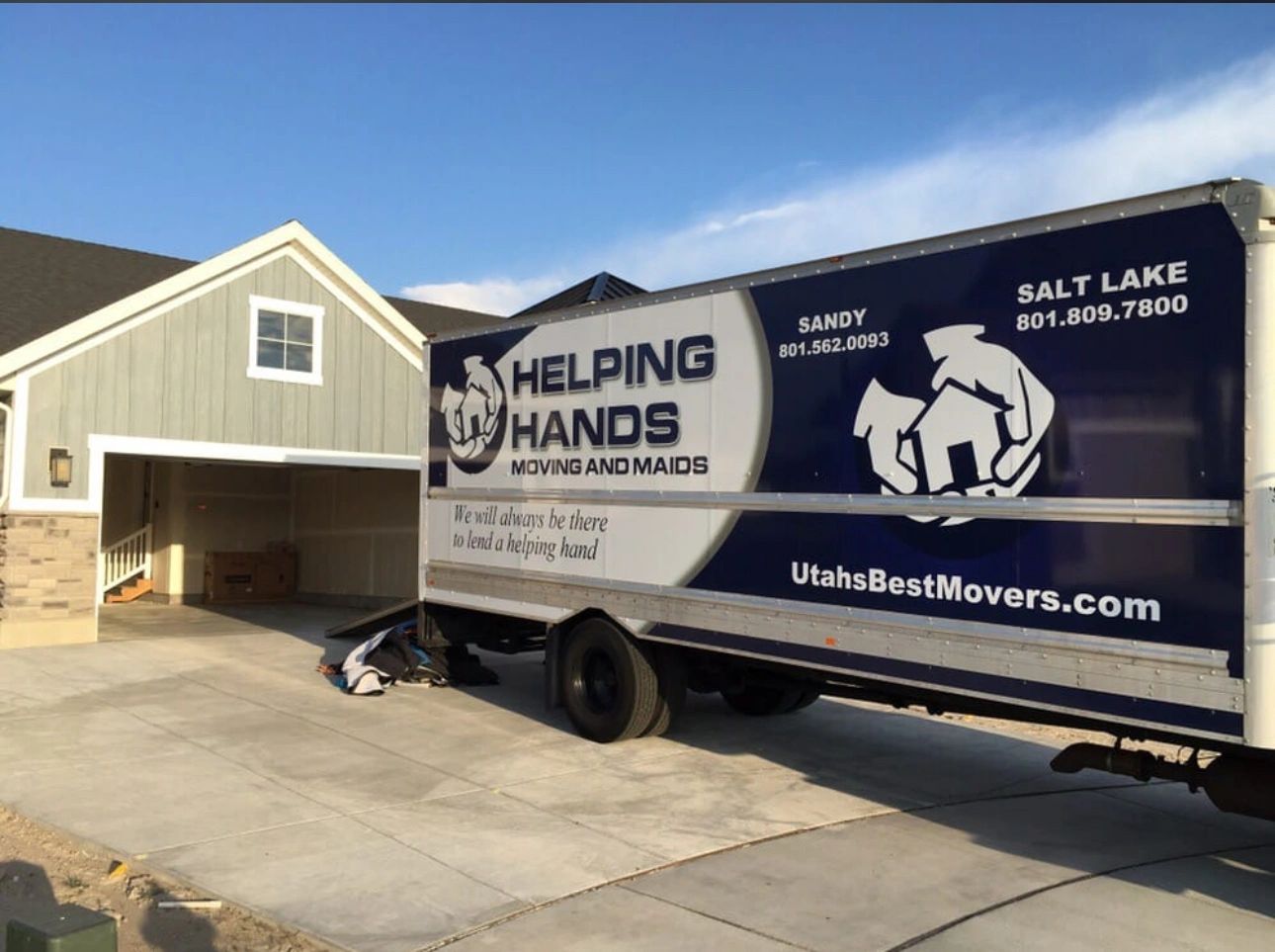 HELPING HANDS MOVING AND MAIDS IS UTAH’S TRUSTED MOVING SERVICE