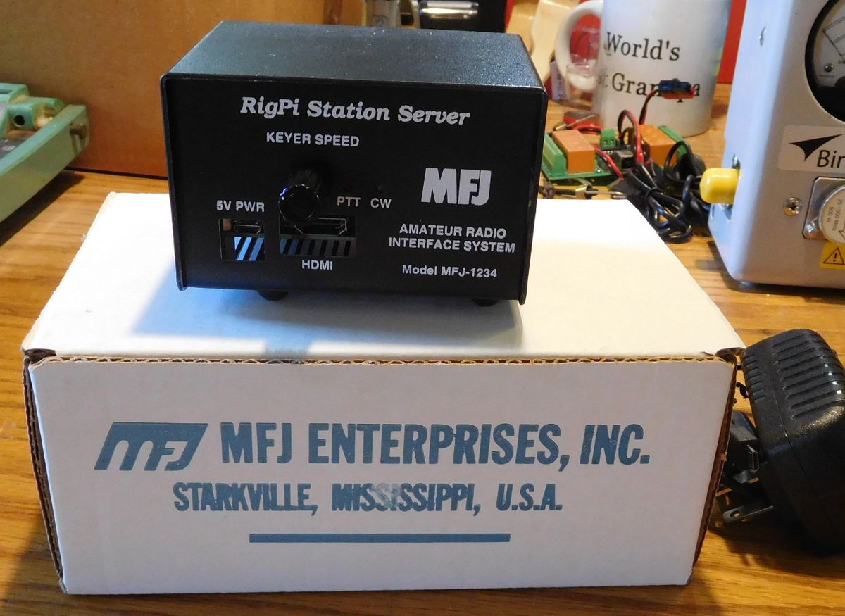 Remote Station MFJ-1234 Rig Pi Server Digital-any Transceiver Mode SSB ...