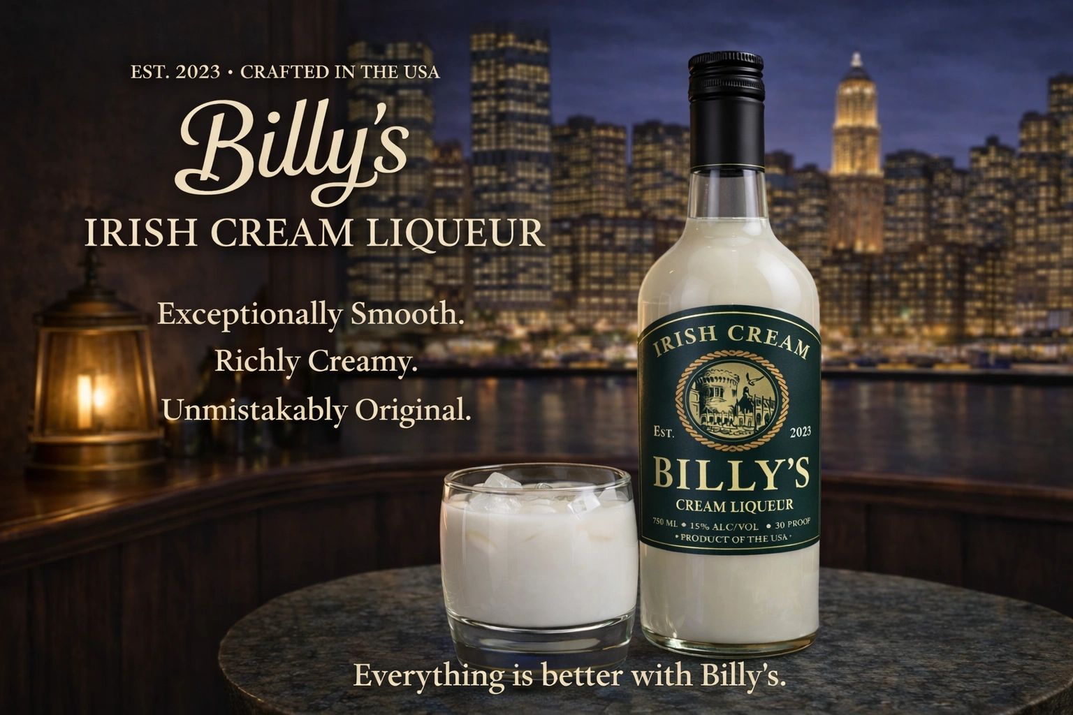 Billy's Irish Cream Liqueur