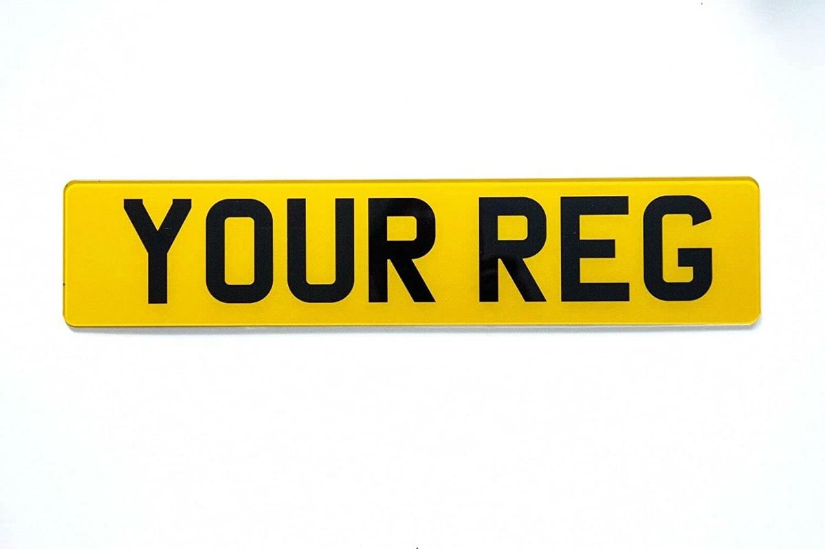 Number Plate for your Trailer - MOT and Road Legal Rear Number Plate
