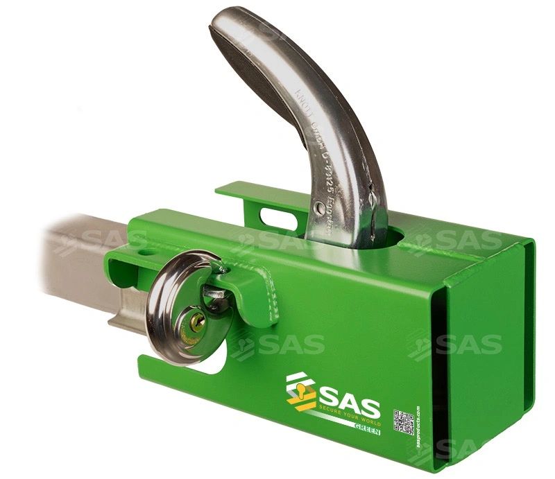 SAS Vault Trailer Hitch Lock - Green Range