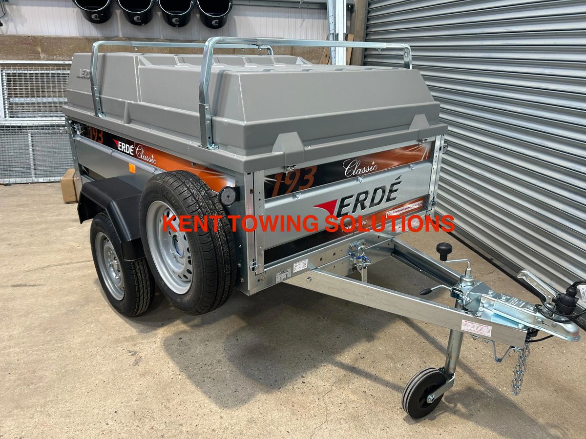 Configure your Erde 193 Trailer - All Accessories Available - 750kg MGW