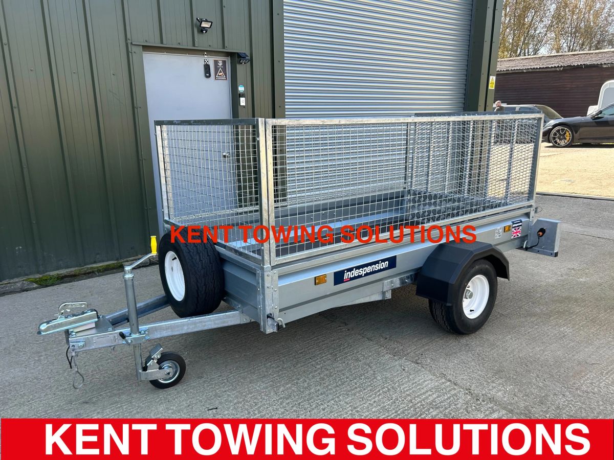 New Indespension 8ft x 4ft Utility General Purpose Trailer + Mesh ...