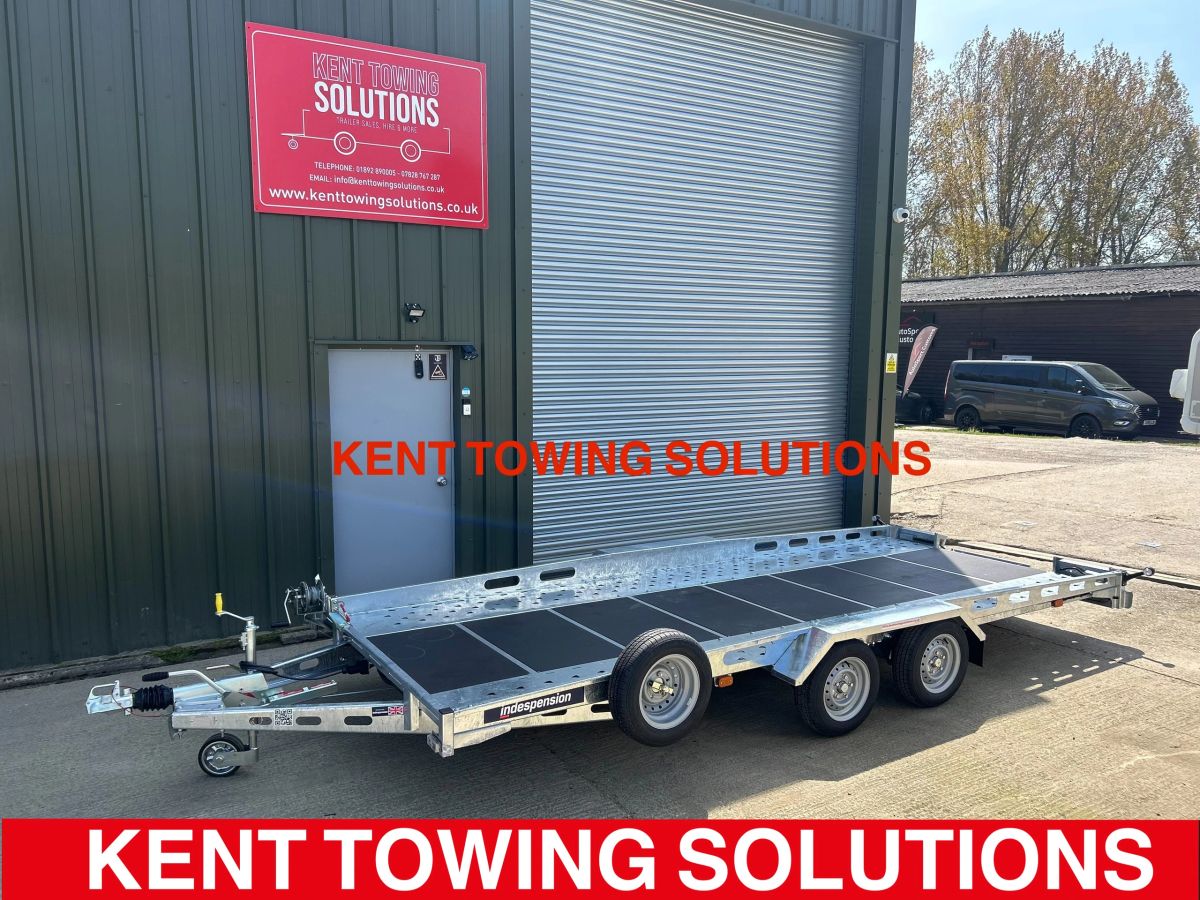 New Indespension Car Transporter Trailer 16ft1 x 6ft4 2700kg with Winch ...
