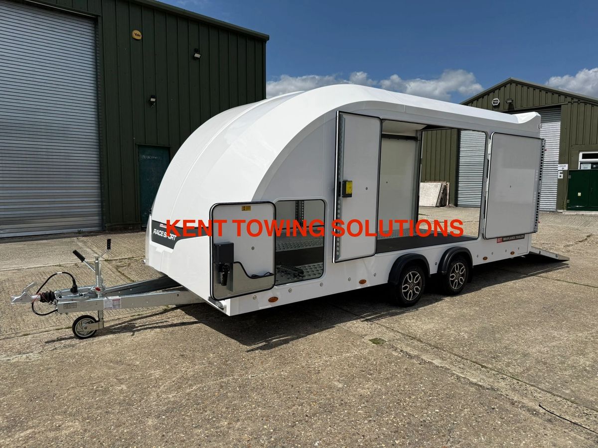 New Brian James Race Sport Enclosed Car Transporter 5m x 2m - 3,000kg ...