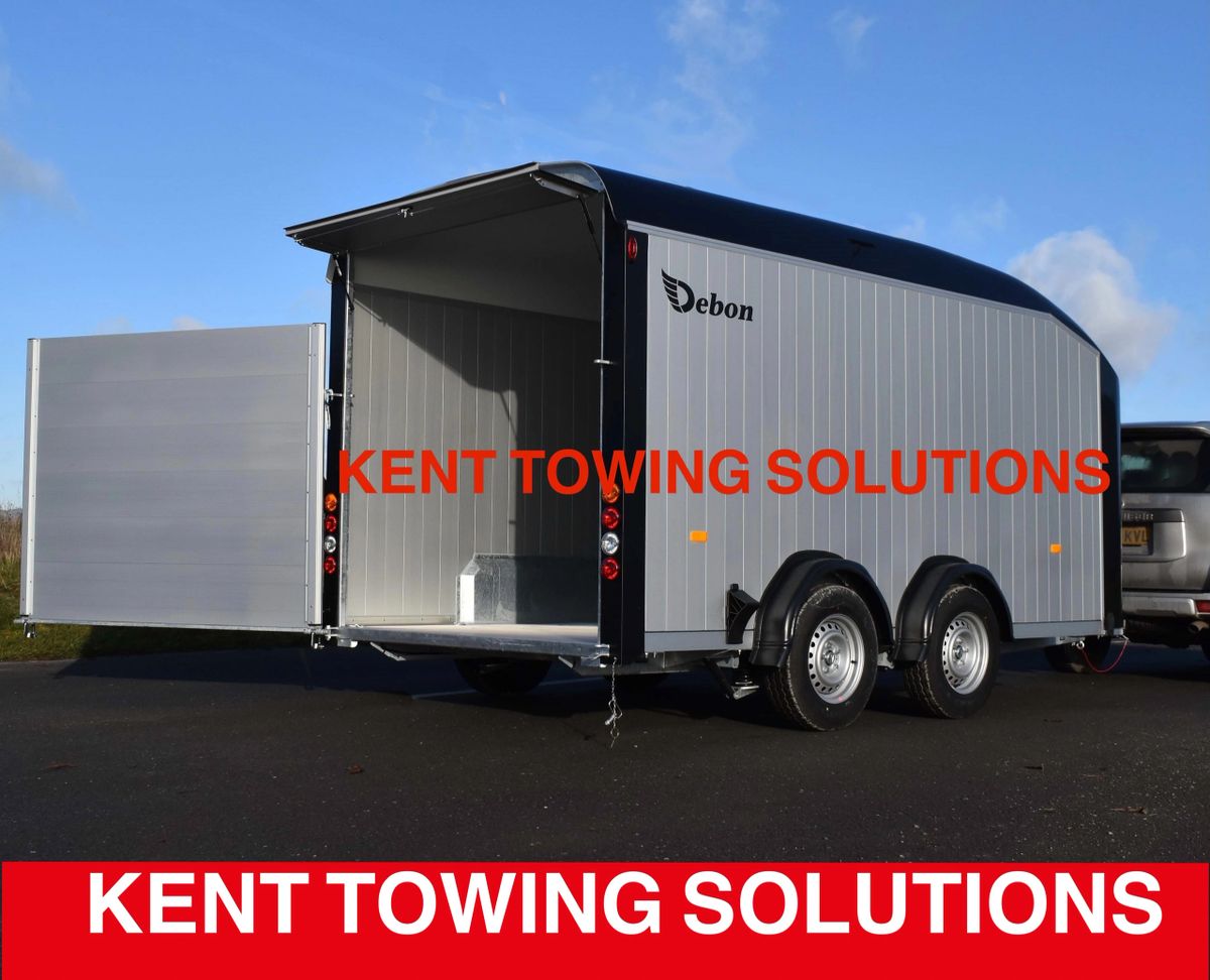 New Debon C800 Large Box Trailer 14.5ft Length x 6.75ft Width and ...