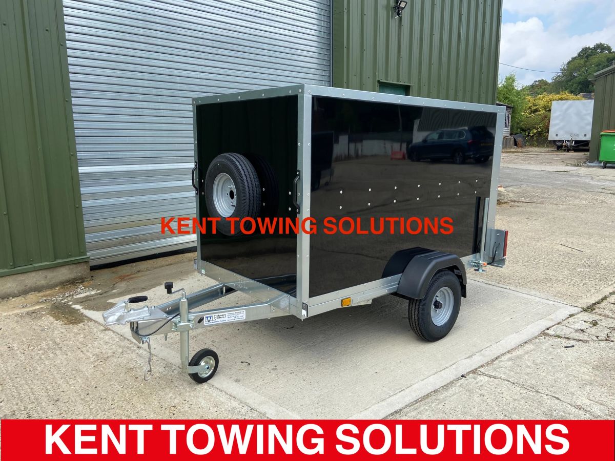 New Tickners ECO 744 7ft x 4ft x 4ft Box Van Trailer - 750kg MGW