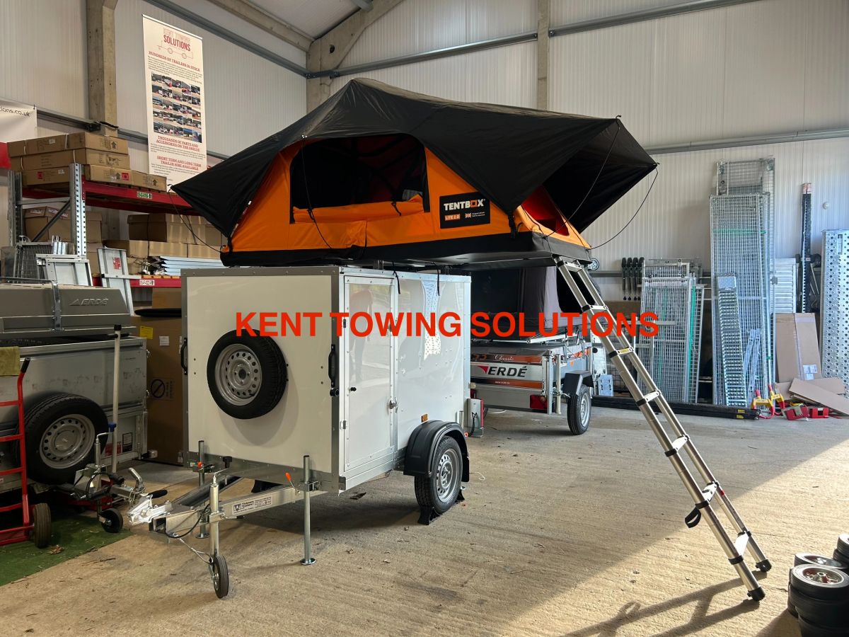 NEW Tickners ECO644 Box Trailer + NEW TentBox Lite 2.0 Roof Tent Inc ...