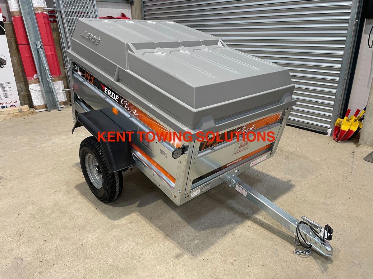 NEW Lockable ABS Hard Top Cover Lid for Erde 143 and 153 Trailer ...