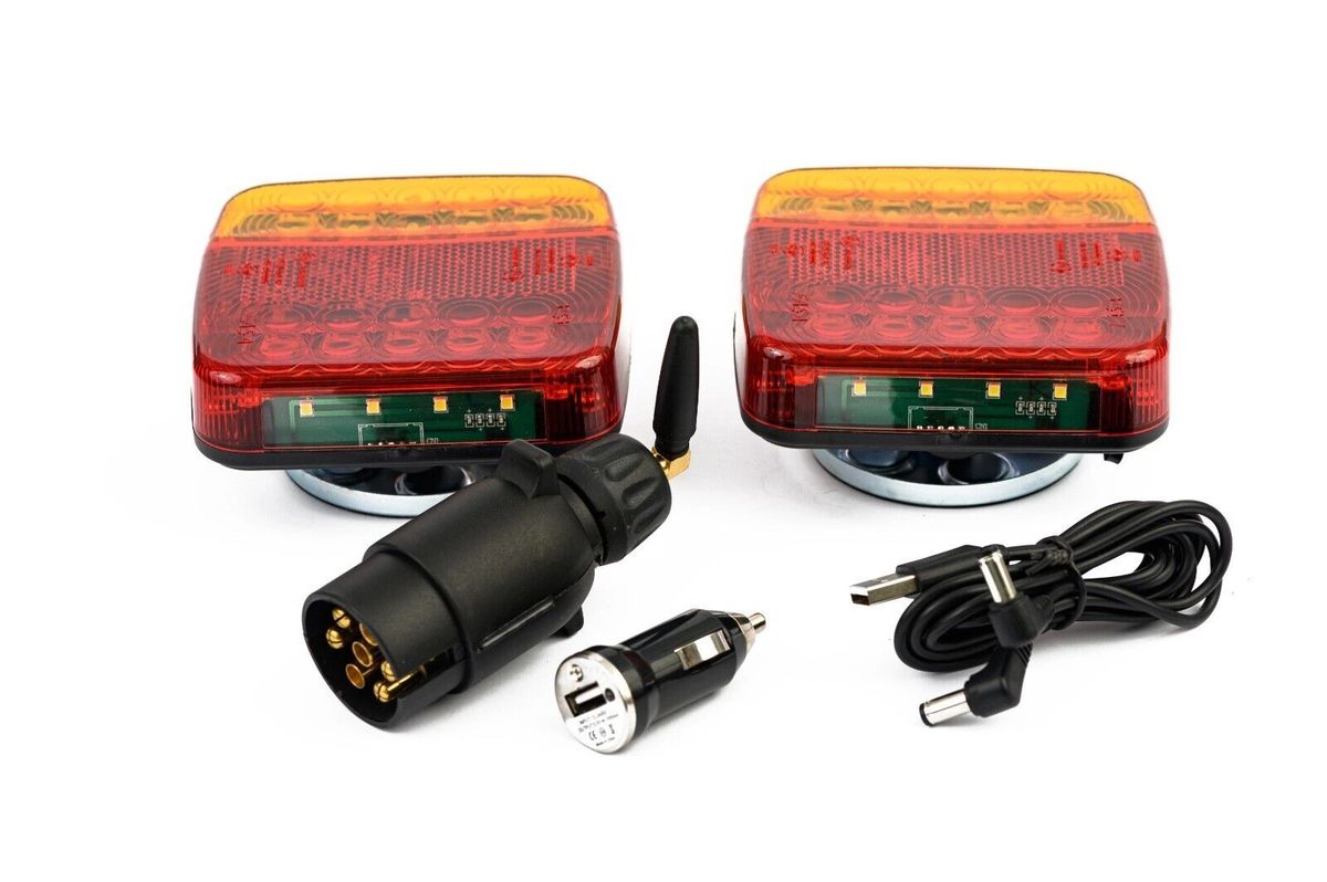 Wireless Magnetic Lighting Board Pods for Trailer - LED, Long Life ...