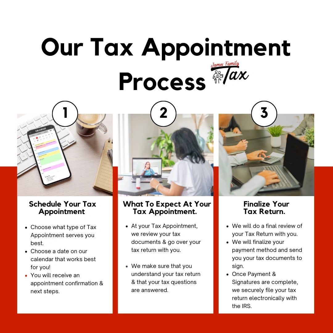 Tax Preparation Consultation - James Family Tax