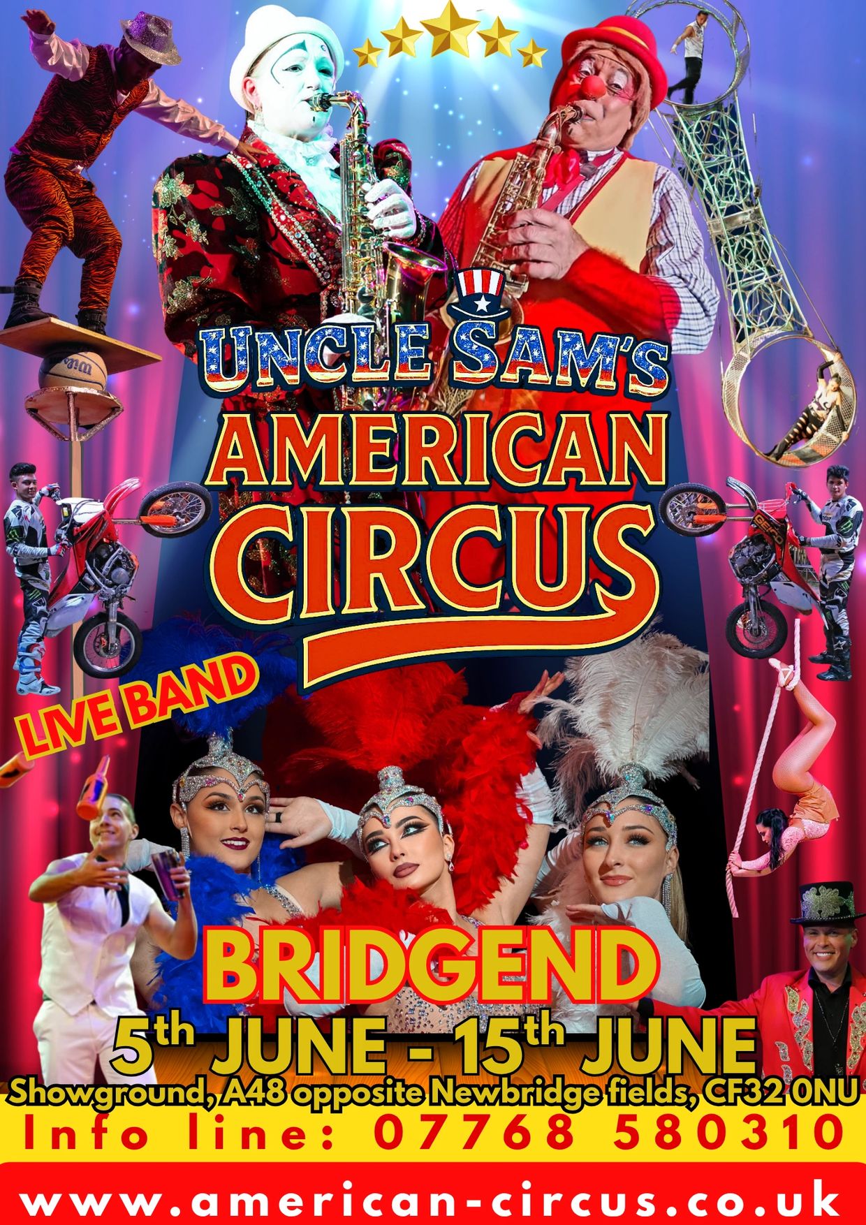 Uncle sams American circus