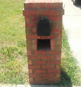 FLAT TOP BRICK MAILBOXES | LaGreen's Masonry Company