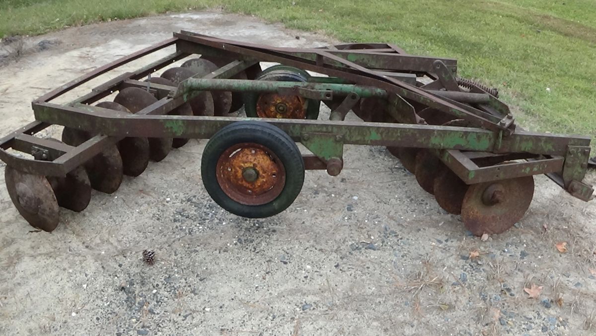 7ft John Deere Cross Cut Disk Harrow